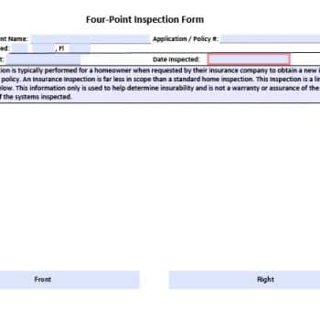 Download Florida Insurance Forms (4PT, WMI, WDO) - Honor Services